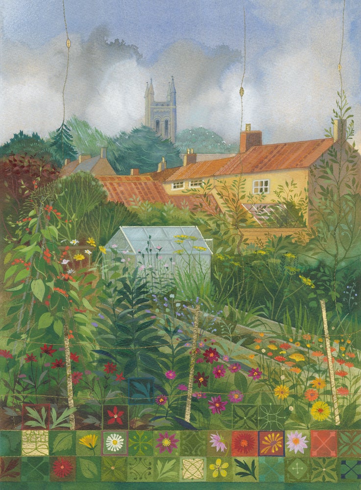 Kate Lycett “Helmsley Gardens” exclusive print | Saltbox gallery